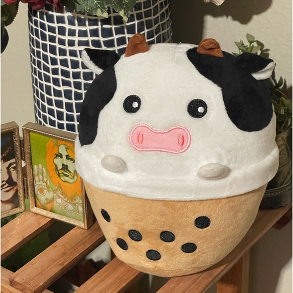 Toys | Boba Cow Plushie | Poshmark